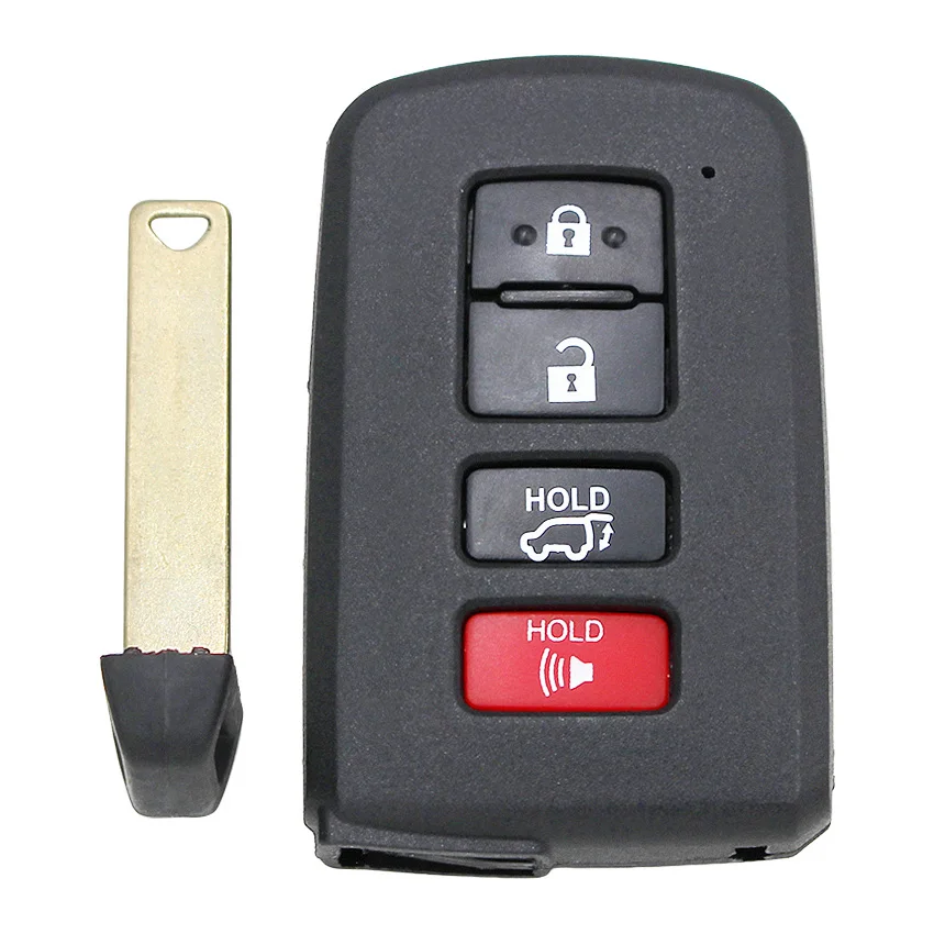 3+1 Button Smart Key Car Remote for Toyota Corolla Avalon Land Cruiser ...