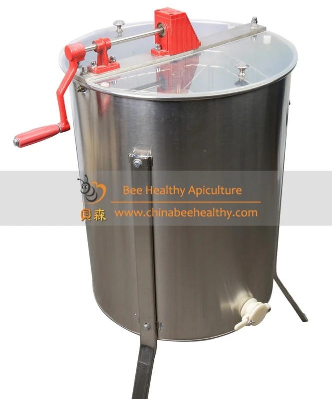 Stainless Steel 3-frame Extractor Honeycomb Drum Spinner Hand-crank ...