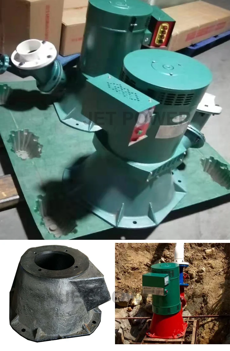 Water Use/min Size Turbo Turbine 8kw Hydroelectric Alternator Generator ...