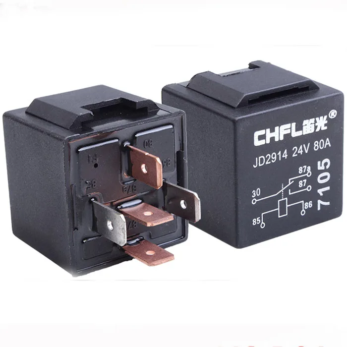 Automotive Relay JD2914 24V 80A 5pin - Reliable Performance