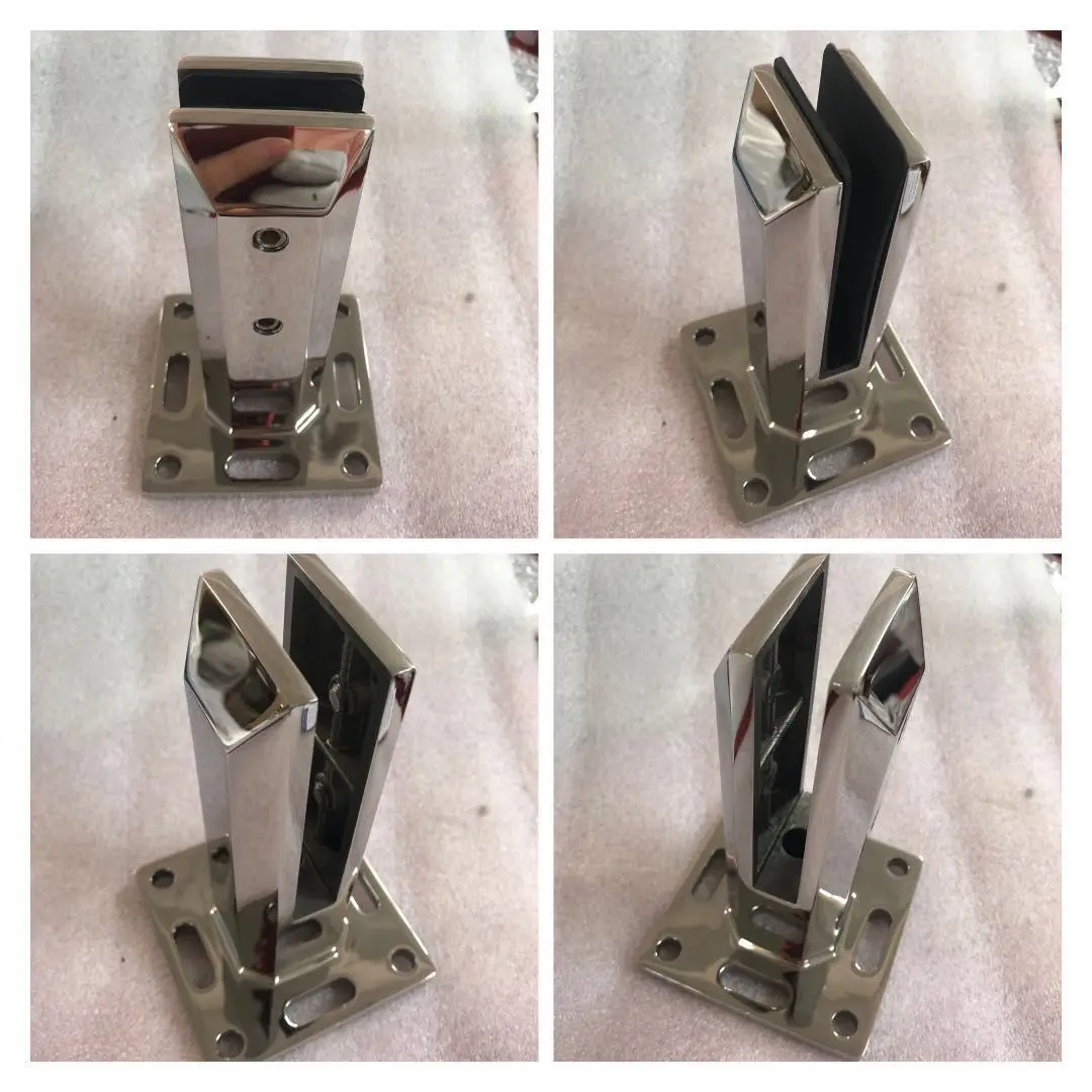 2205 Glass Balustrades Staircase Railing Spigots Frameless Balcony ...