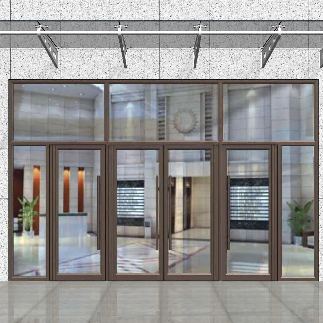 Durable and Stylish Commercial Aluminum Store Front Door