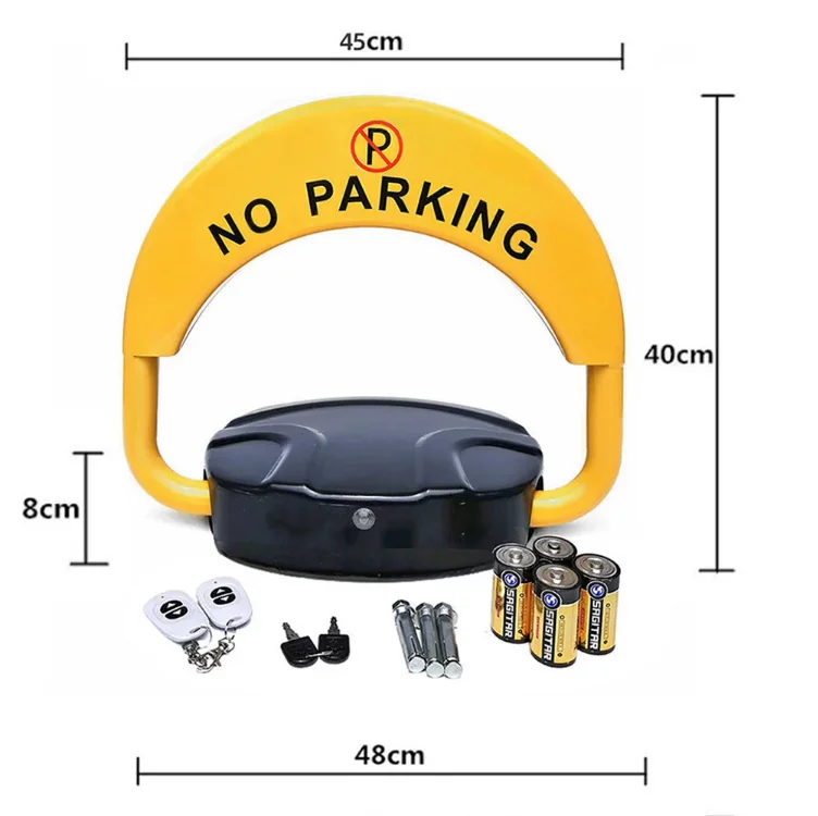 Wistron Waterproof NO PARKING Road BARRIER Remote Control