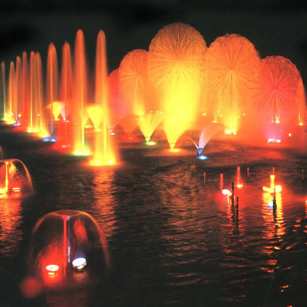 Large Stainless Steel 304 Waterfall Fountain Crystal Ball Dandelion ...