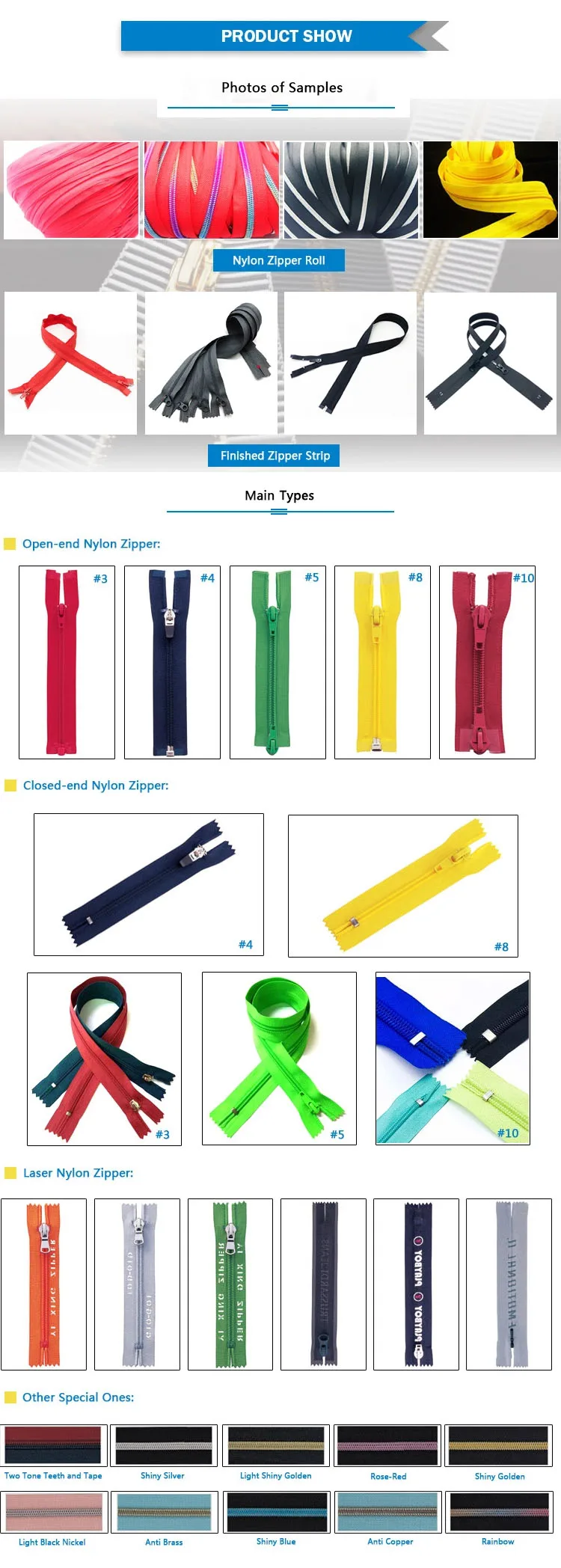 Cheap #8 Pvc Coated Waterproof Zipper 2 Way Zipper Close End - Buy 2 ...