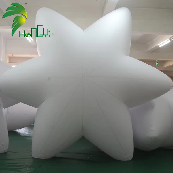 Hongyi Inflatables Custom Inflatable Star Shape Inflatable Led Balloon ...