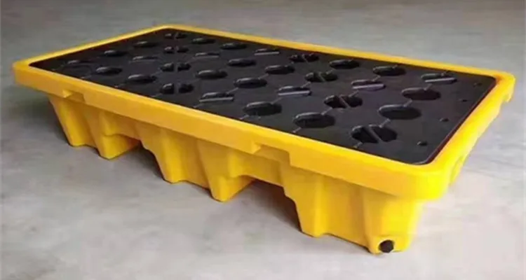 2 Drum Yellow Spill Containment Pallet Tray| Alibaba.com