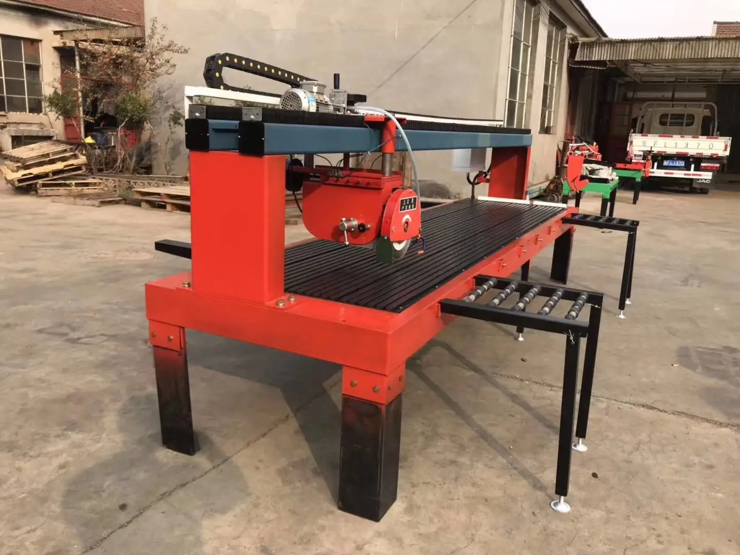 Automatic Natural Stone Tiles Granite Cutting and Polishing Machine ...
