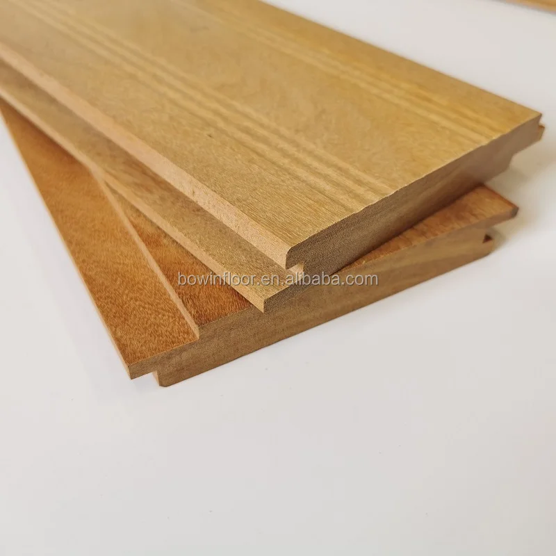 Uniform Golden Tone Garapa Hardwood Siding - Durable & Stylish
