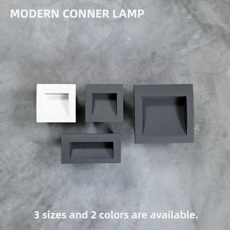 Savia Led Smd Outdoor Recessed Step Light Corner Lamp Ip65 Waterproof ...