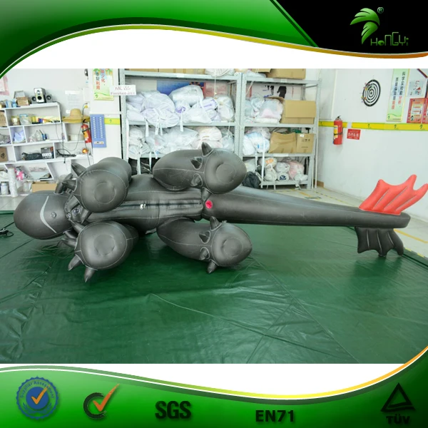 Hongyi Popular Inflatable Toothless Costume / Double Layer Pvc ...