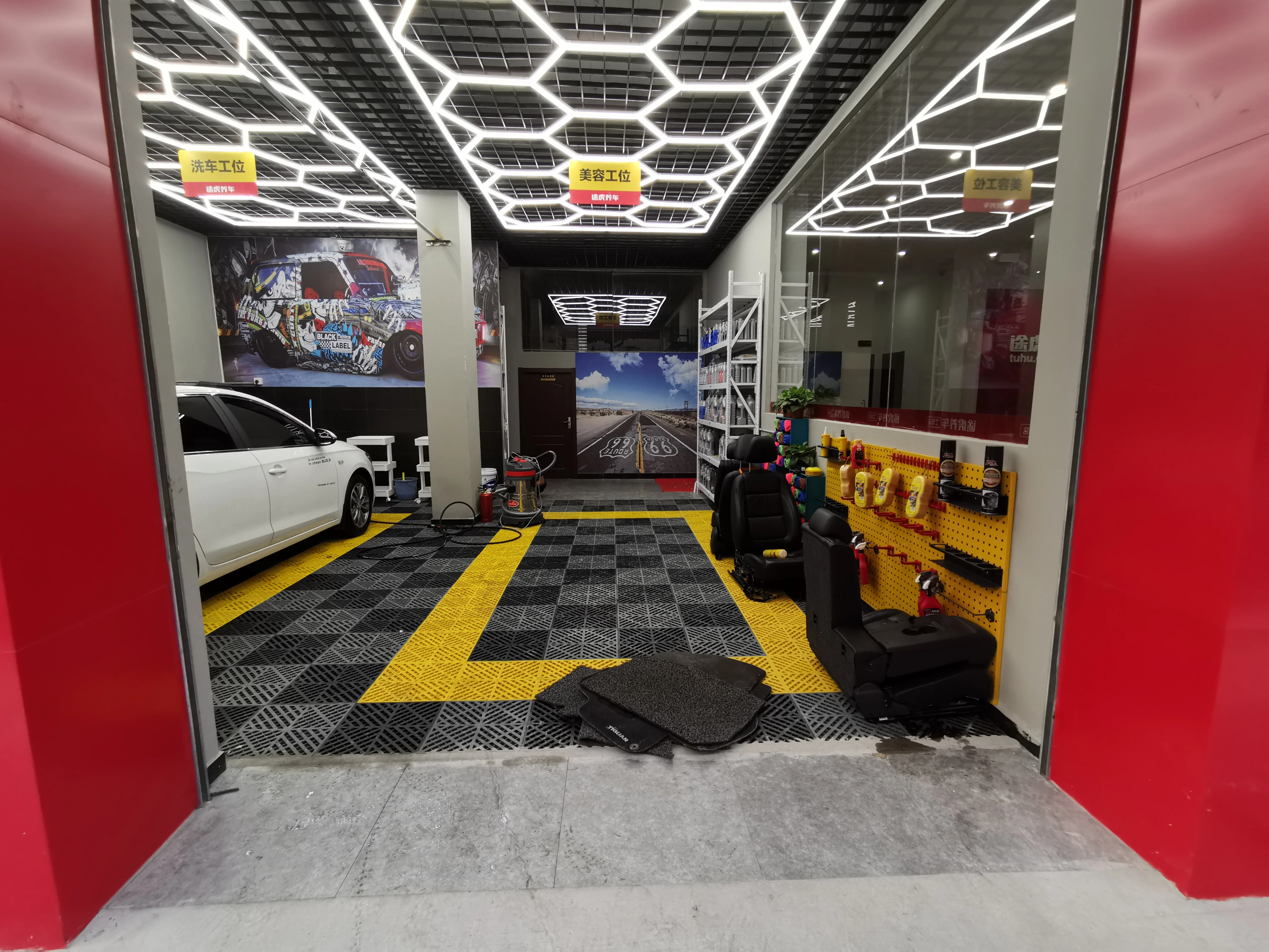 Full Set Car Repair Workshop Equipment for 1500 S.M. Workshop