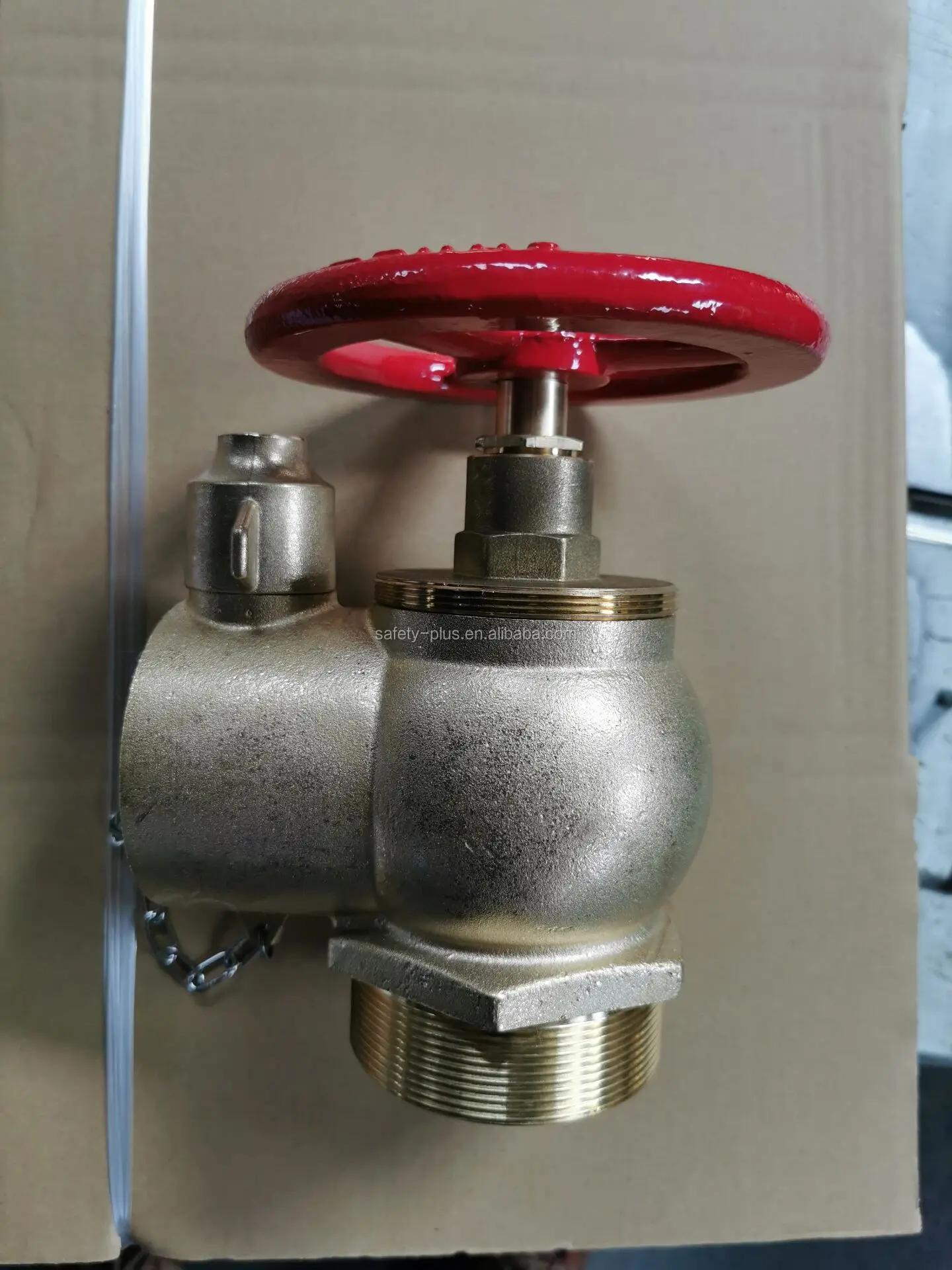 Flange Type 2.5'' Fire Hydrant Brass Landing Valve - Safety Plus