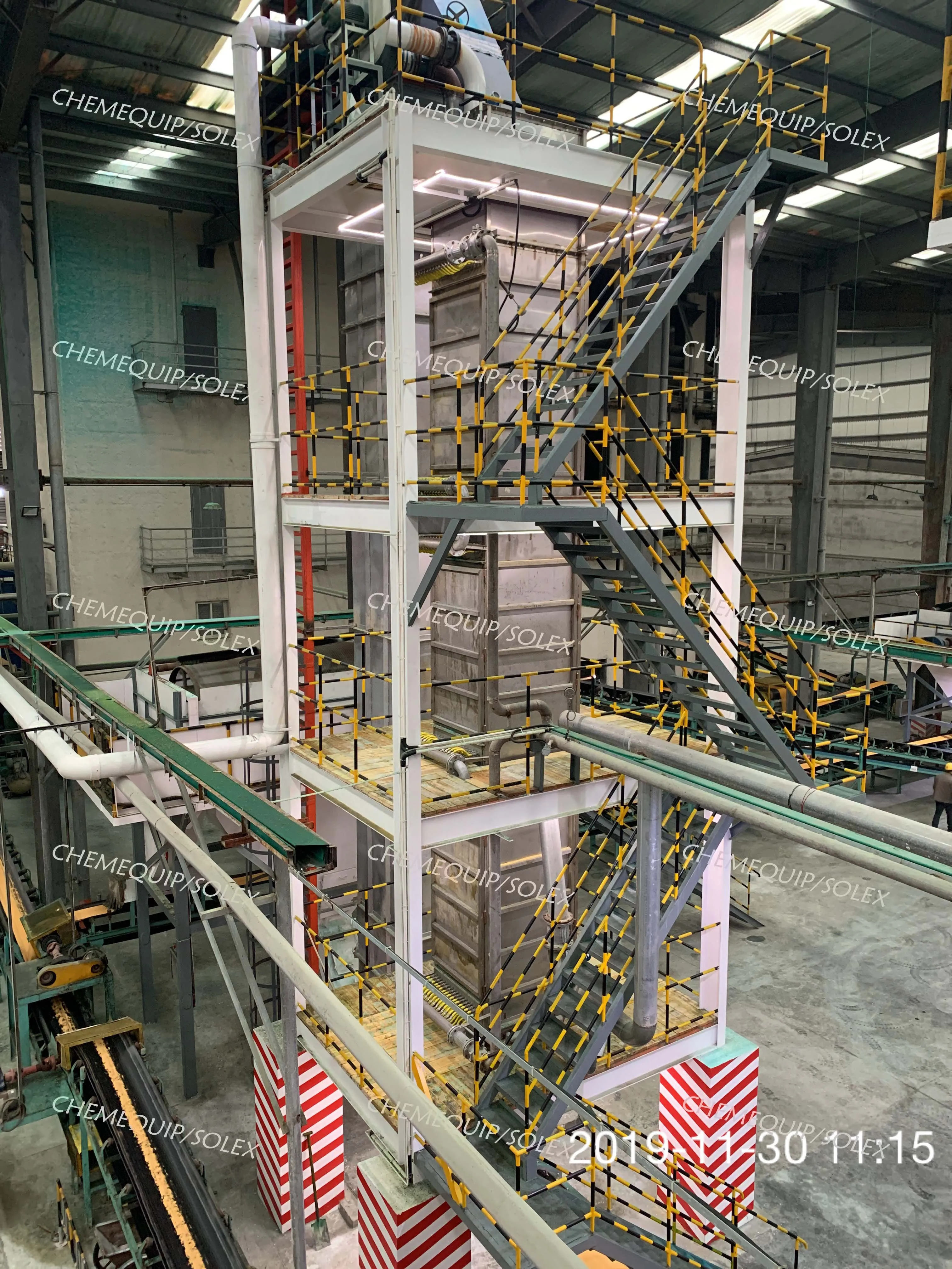 Solex Solid Cooler Npk Cooler Fertilizer Cooler With Pillow Plate Heat ...