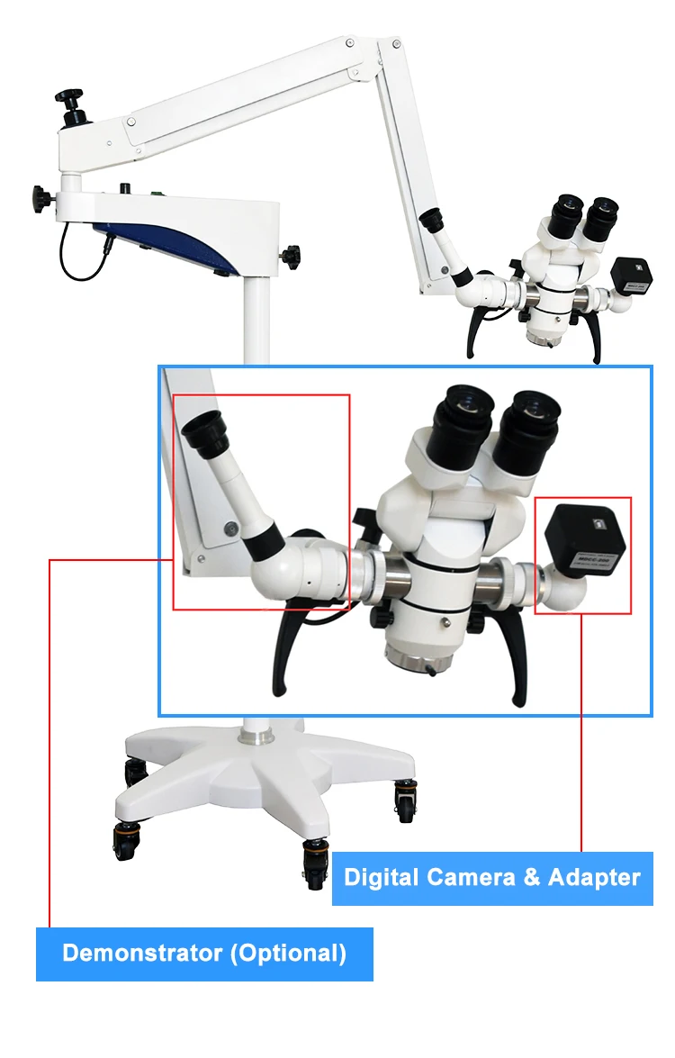 Opto-edu A41.1903 8x Binocular Stereo Led Operating Surgical Dental ...