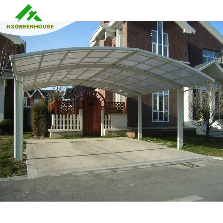 Polycarbonate Sheet Aluminum Frame Driveway Gate Canopy Carports - Buy ...