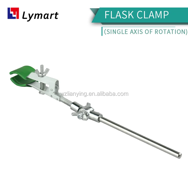 Adjustable Direction Lab Flask Clamp With Two Claws - Buy Green Head ...