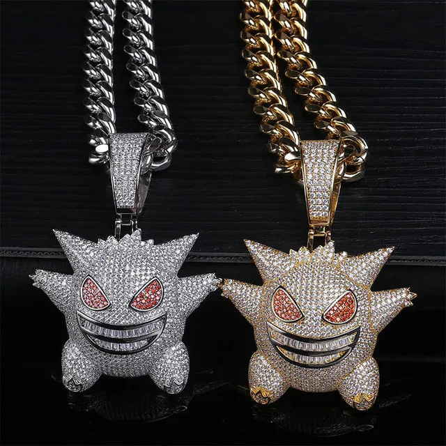 Hot Selling Hip Hop Jewelry Necklaces Gold Chain For Men Iced Out ...
