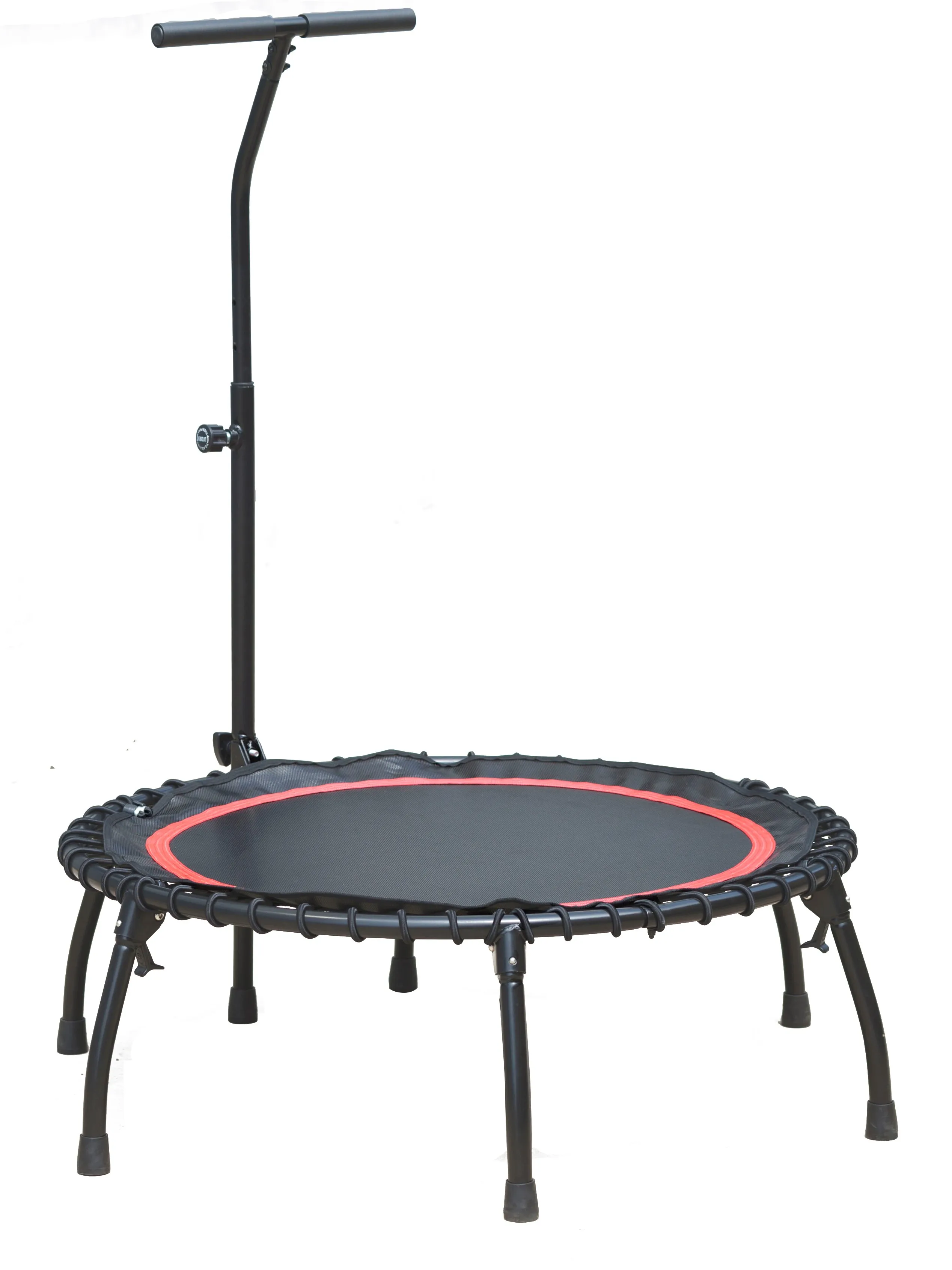 Tovini Mini Trampoline With Adjustable Handle Bar For Kids Adults Home ...