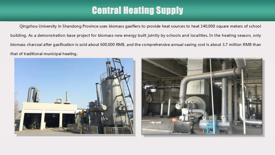 Small-scale Biomass Gasifier /biomass Waste Wood And Wood Chips Gasifer ...