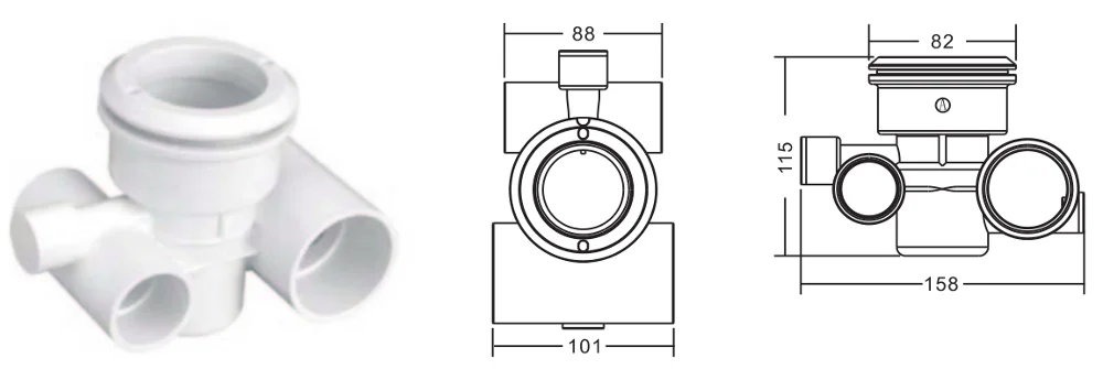 Swimming Pool PVC Wall Conduits - Efficient Fitting