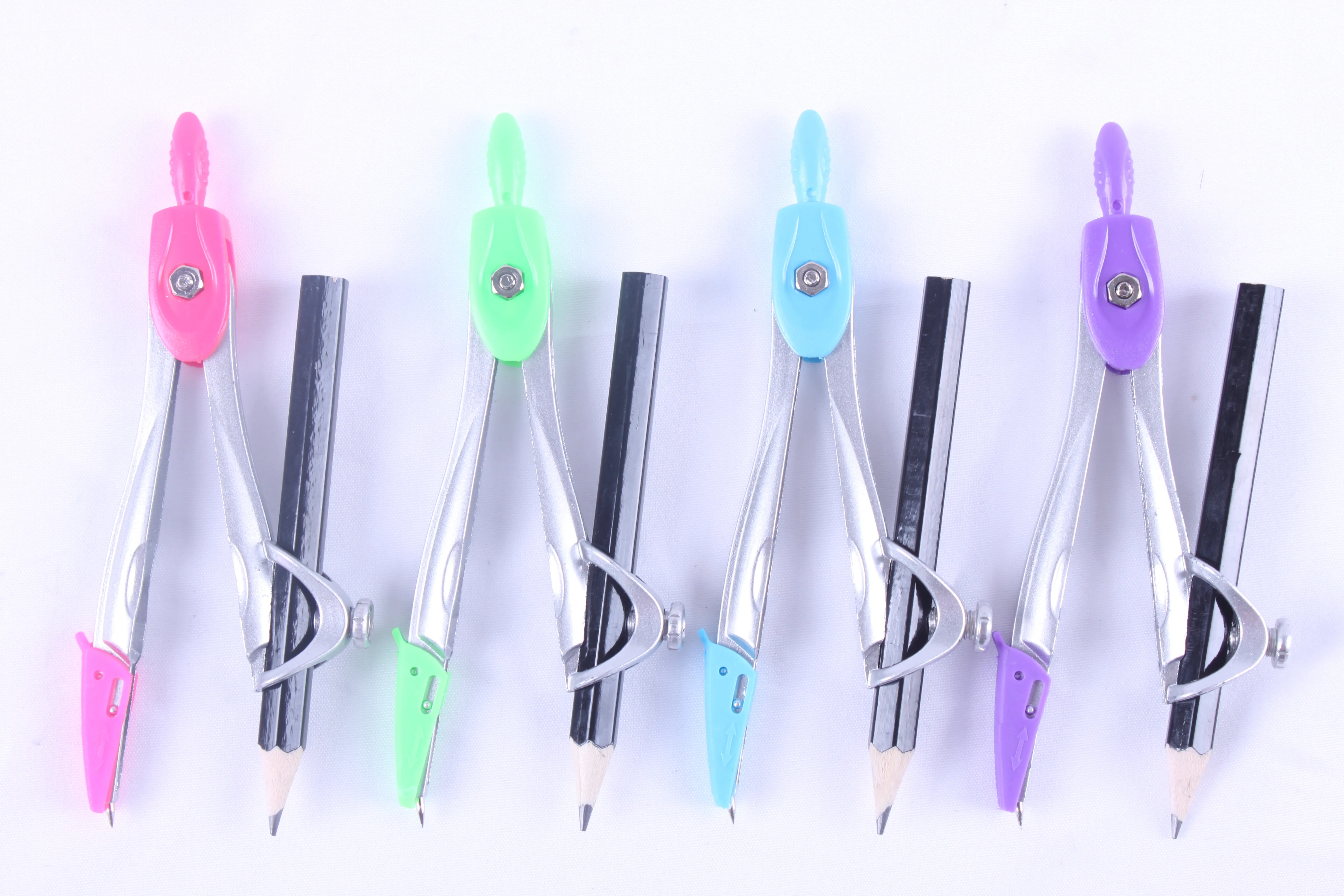 Wholesale Kids Geometrical Education Supplies - Drawing Compasses