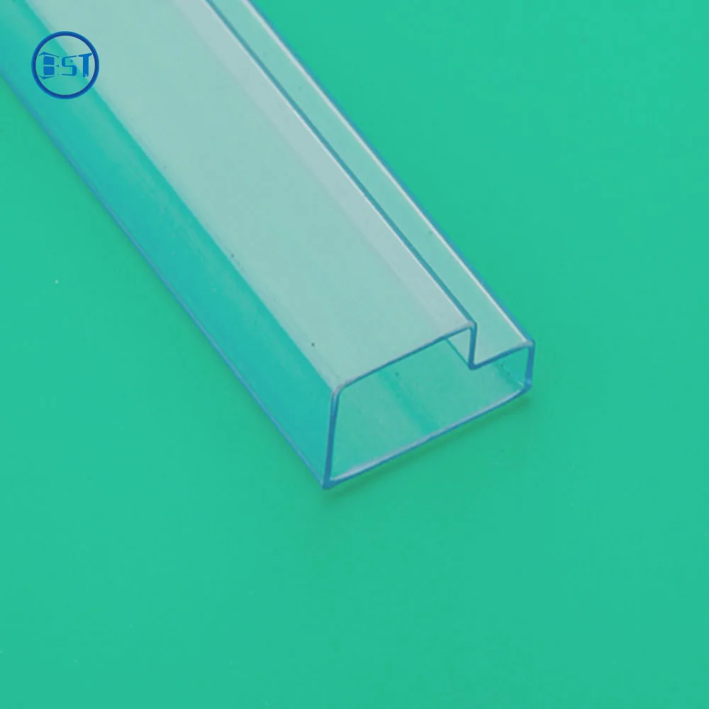 PVC Transparency Tubing - Triangular Groove & Square Pipe