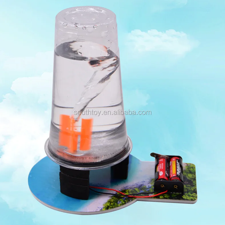 Educational Water Vortex Maker Machine Set Kid Diy Cyclone Maker ...