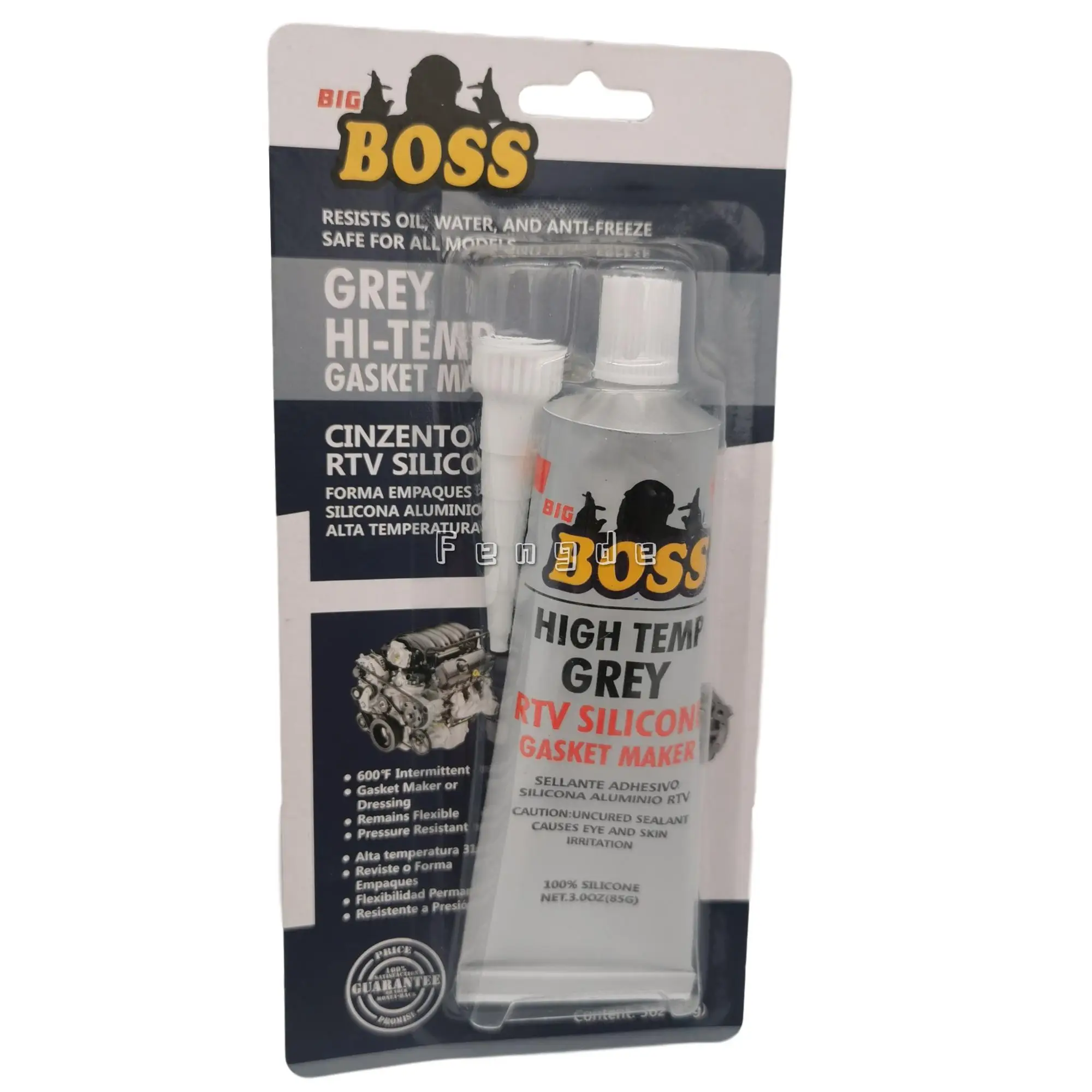 MAGTOOLS Grey RTV Silicone Gasket Maker - Durable & Versatile