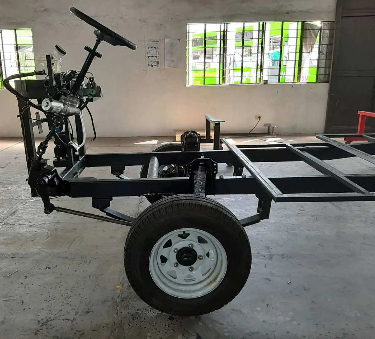 3.8 Tons Electric Bus Chassis and Frame - Lianglu ACE