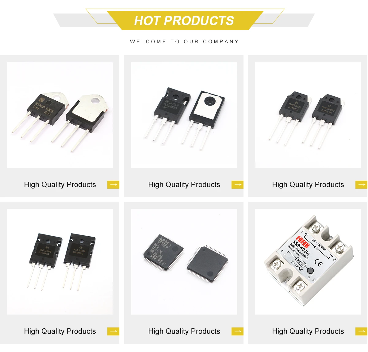 Shenzhen Sungood Electronics Technology Co., Ltd. - Integrated Circuit, Transistor