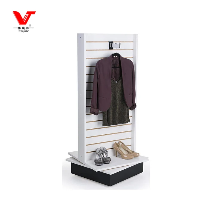 Custom MDF Free Standing Wood Slat Wall Display| Alibaba.com