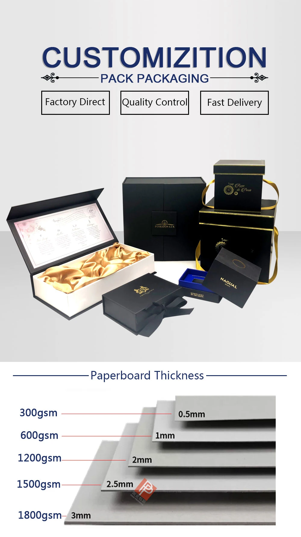 Packaging & Printing Cardboard Kraft Paper Gift Box For Water Drinkware ...