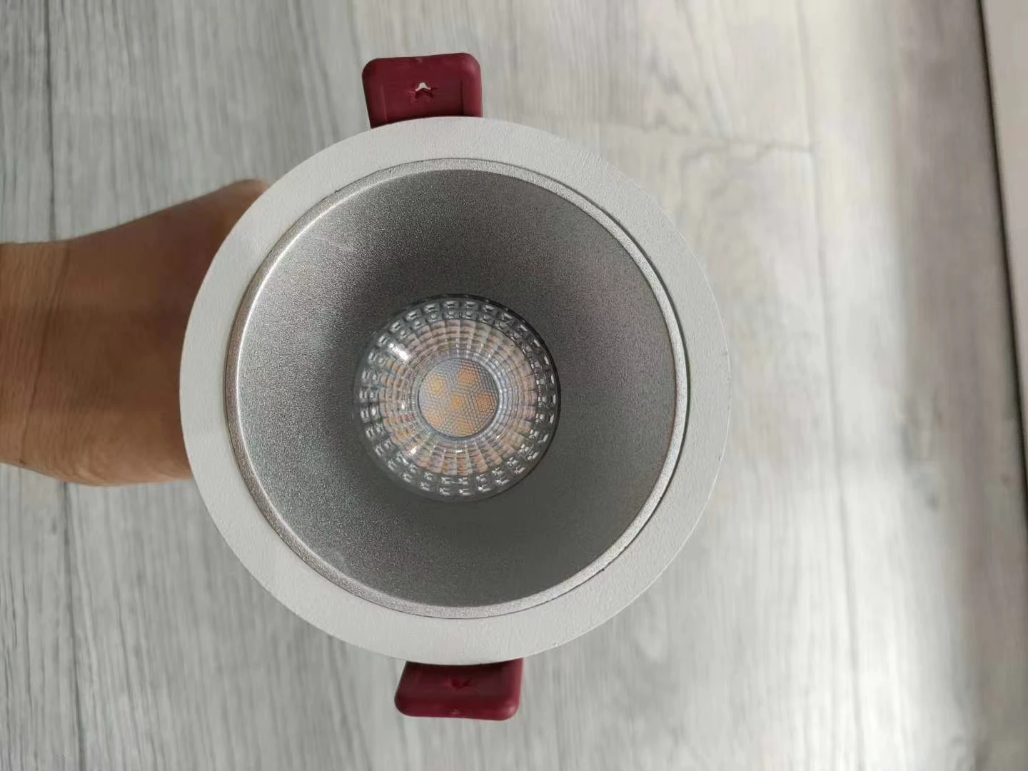 MR8 Recessed Downlight Frame GU10 - Anti Glare & Adjustable