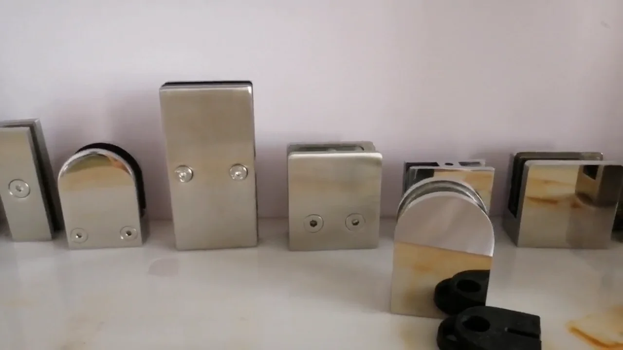 90 Degree Glass Corner Clamp Stainless Steel Glass Clip - Buy Glass ...