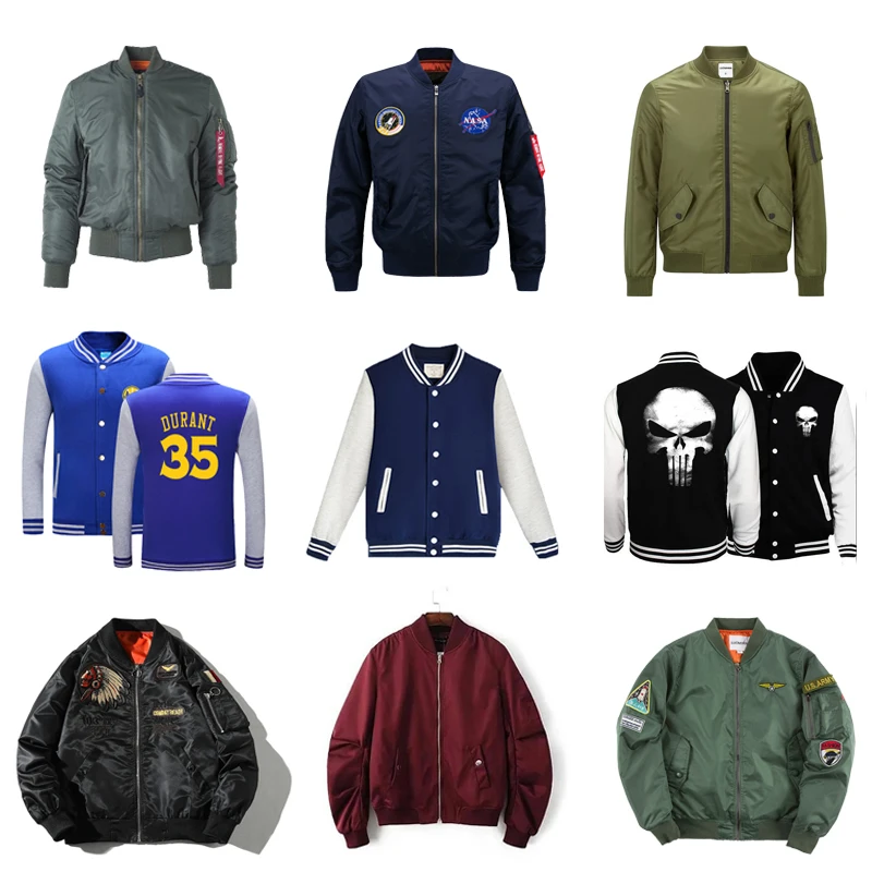 Dropshipping Unisex Custom Printed Make Your Own Bomber Jacket - Buy ...