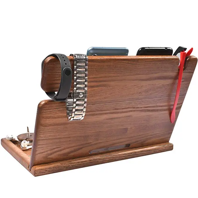 Cell Phone Stand Watch Holder - Wireless Device Organizer