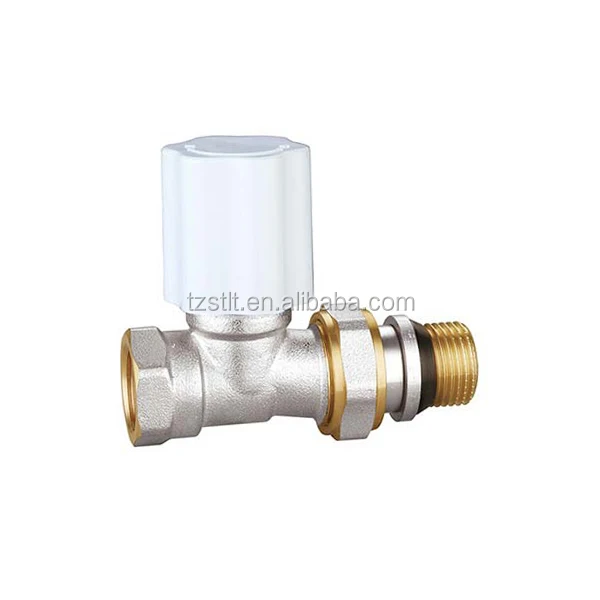 Lockshield Radiator Valve With Straight Type/angle Type - Buy ...