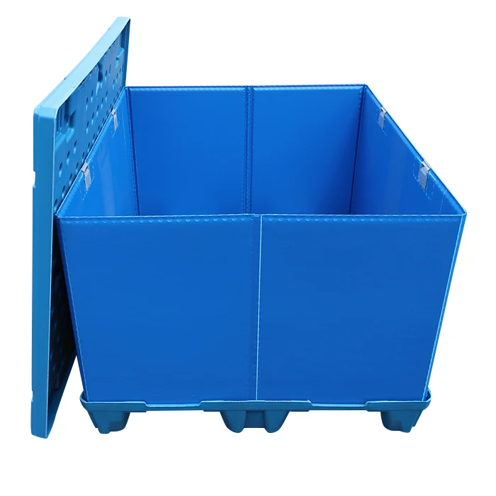 Join Heavy Duty Plastic Pallet Sleeve Coaming Boxes 4 Way- Entry ...
