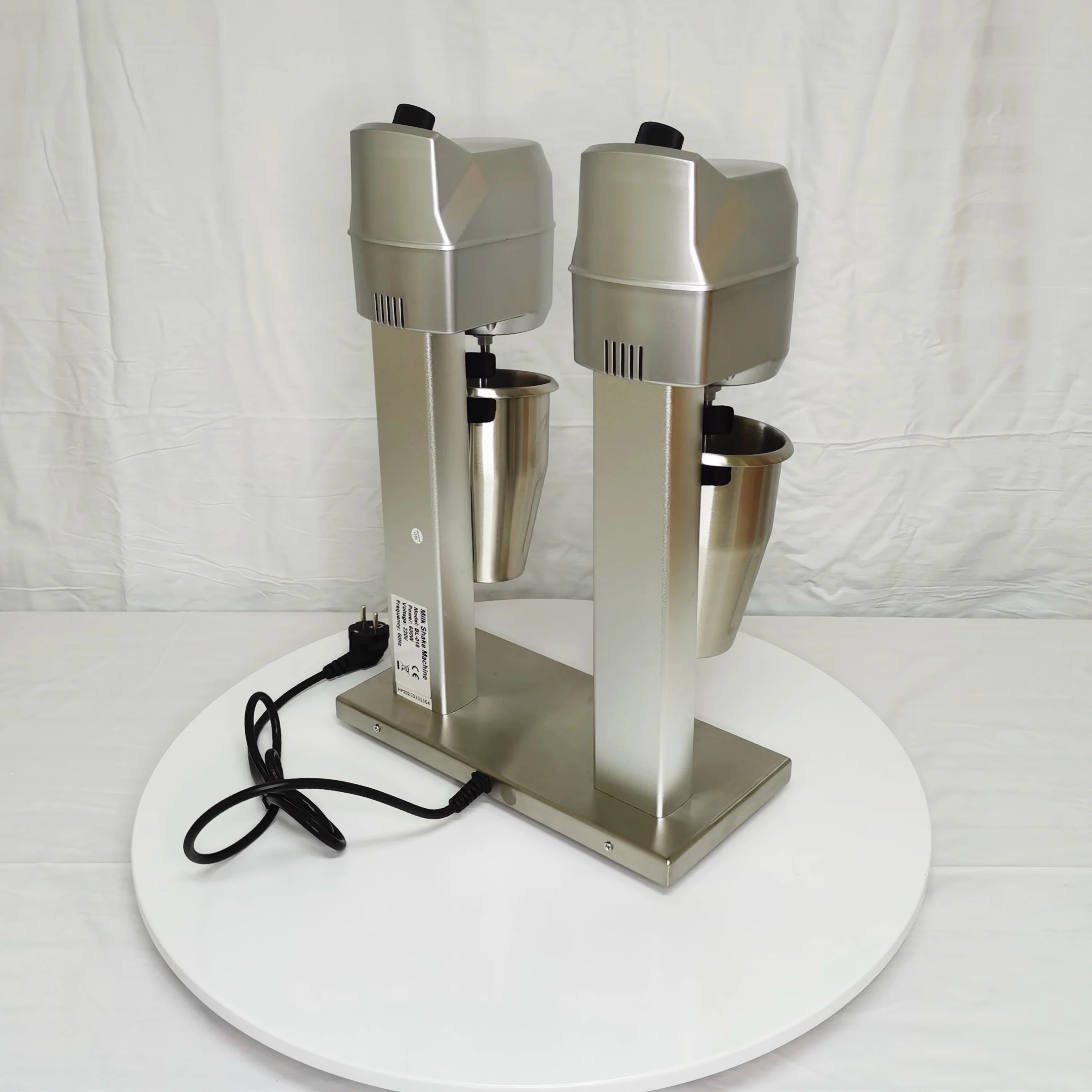 Stainless Steel Commercial Double Cups Milk Shake Machine - Buy Milk ...