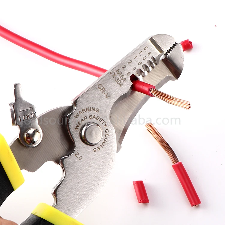 새로운 다기능 전기 도구 케이블 와이어 커터 수동 와이어 스트리퍼 플라이어 와이어 스트리퍼 나이프 Buy 와이어 스트리퍼와이어 스트리핑 플라이어 케이블 와이어 커터