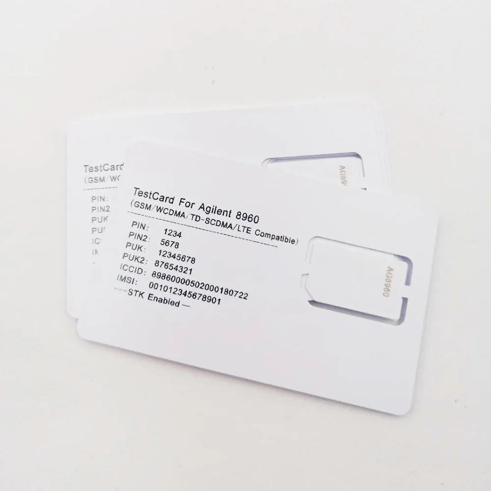 Lte 3g 4g Gsm Test Sim Cards(2ff/3ff/4ff Slot) - Buy Lte 3g 4g Test Sim ...