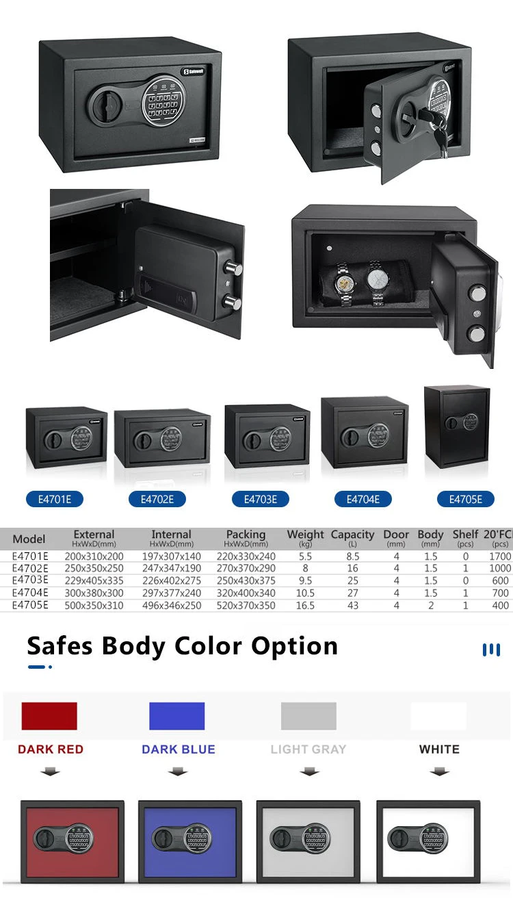 Safewell 20et High Security Fireproof Small Steel Electronic Digital ...