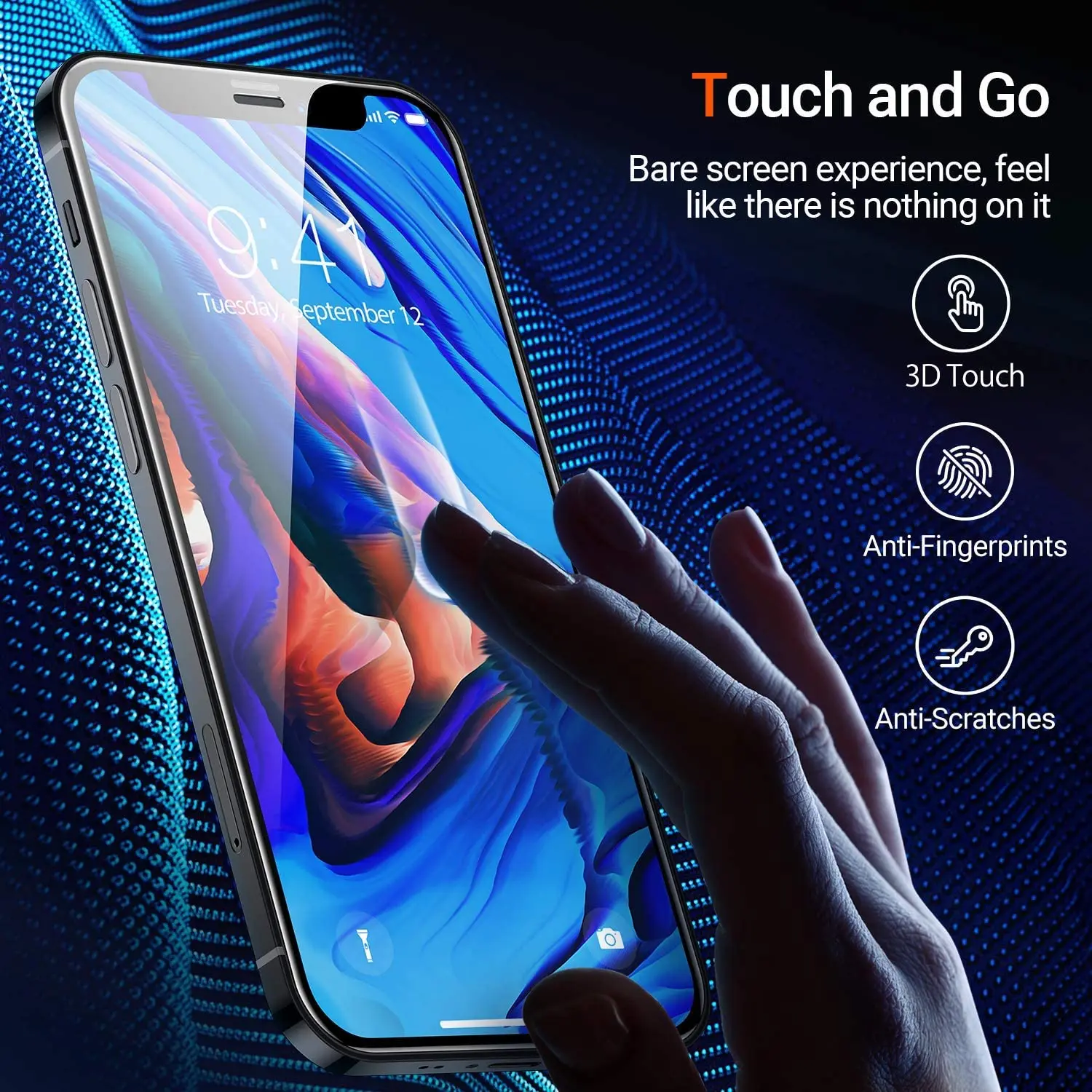 9H Tempered Glass Screen Protectors for Iphone 12 Pro Max