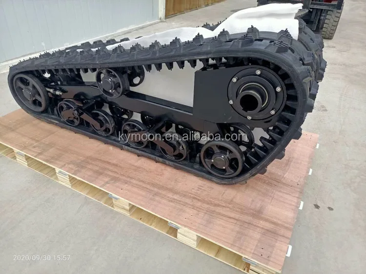 Tracked Chassis With Remote Controller/full Tracked Chassis,Rubber ...