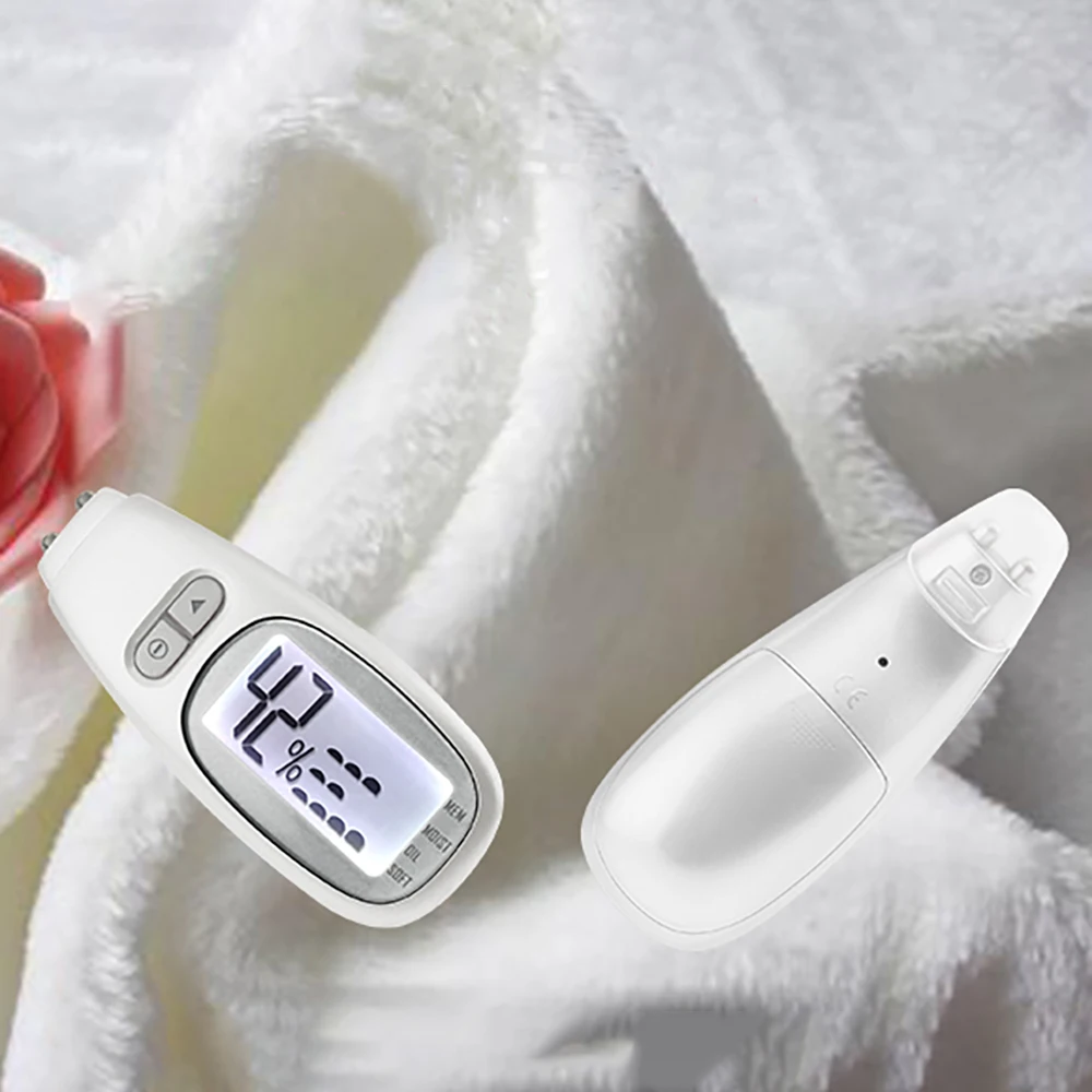 3-in-1 Skin Tester Moisture Oil Softness Detection Mini Portable ...