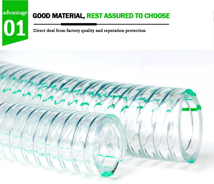 FUTAI PVC Spring Hose - Durable, Flexible, and Versatile