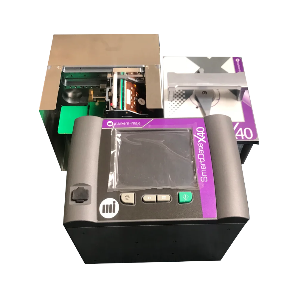 Intermittent Continuous Markem Imaje Smartdate X40 X45 Tto Ribbon Date Coding Machine - Buy Qr ...