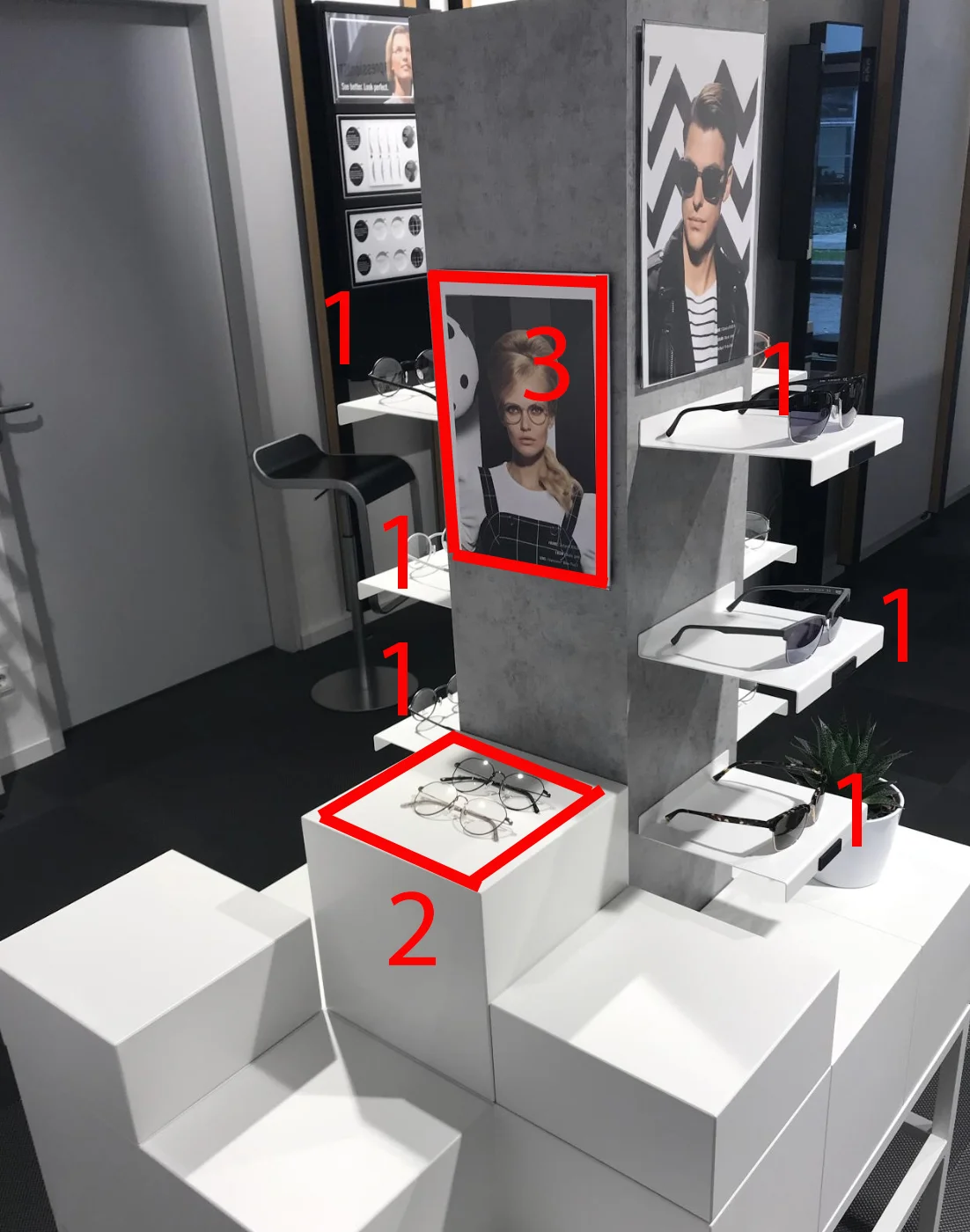 Intelligence Glasses Retail RFID Inventory - Sid-global