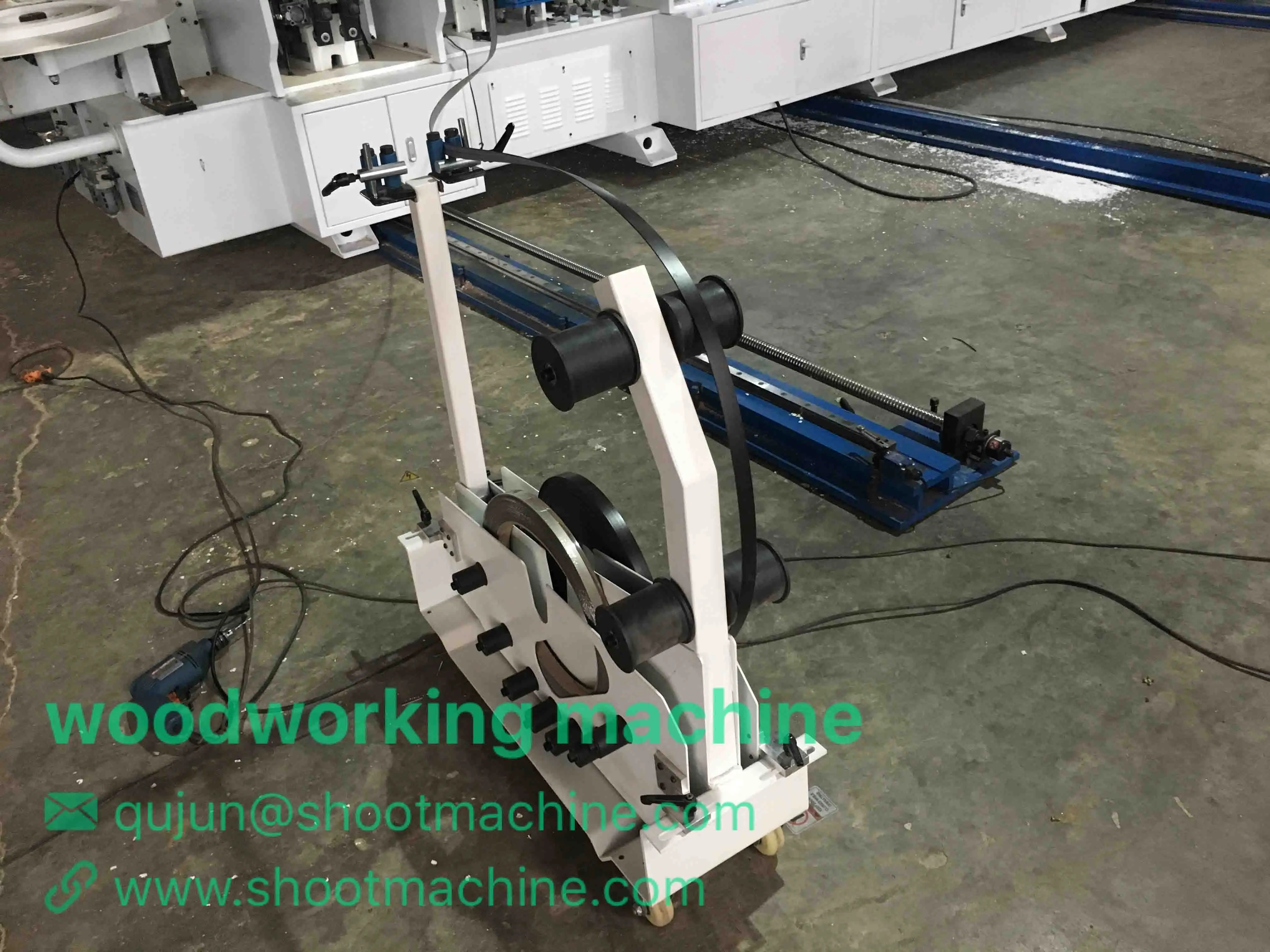 Woodworking Automatic Double-side Edge Bander Machine,Sh2468jhs - Buy ...